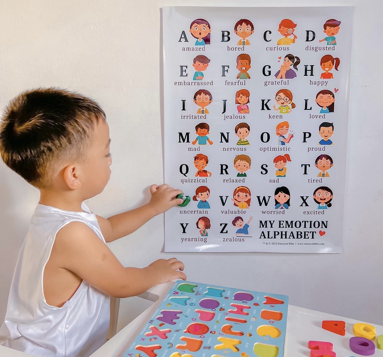 Fun way to Teach Emotion Vocabulary through Alphabets – Emosyon Bibo ...